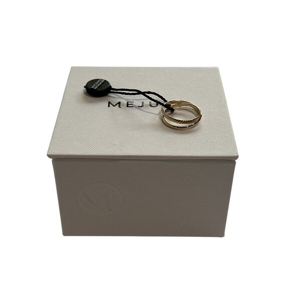 Mejuri | Jewelry | Mejuri Duo Ring In 4k Yellow Gold | Poshmark